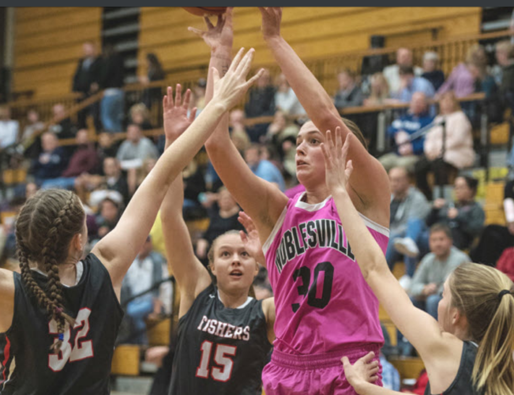 Big 4th Quarter Propels Noblesville Over Tiger Girls - LarryInFishers